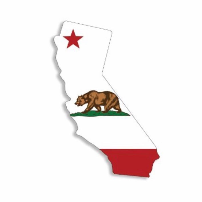 California State Bear Flag Vinyl Sticker – Planet Nugg