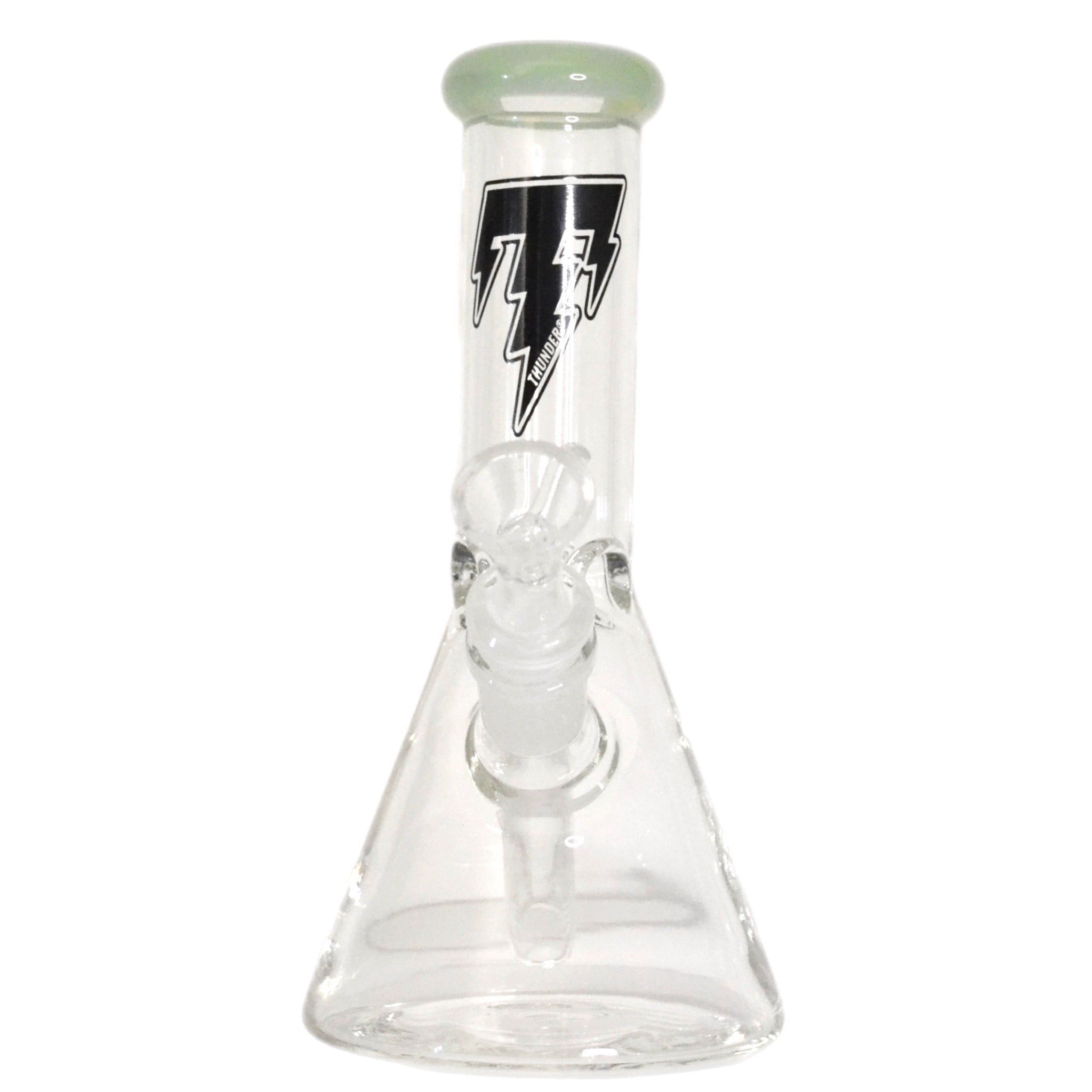 Thunder Glass 8” Mini Beaker Bong – Planet Nugg