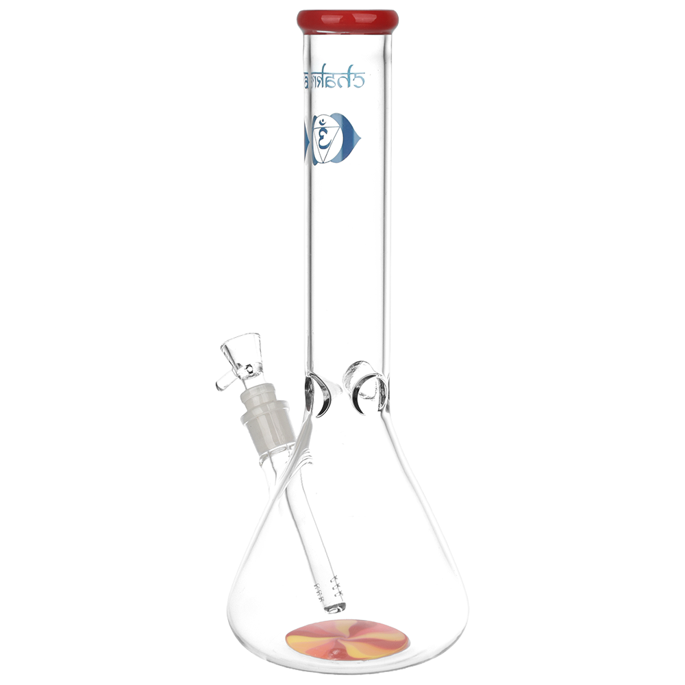 Chakra Drop of Sun 11.75" Beaker Bong – Planet Nugg