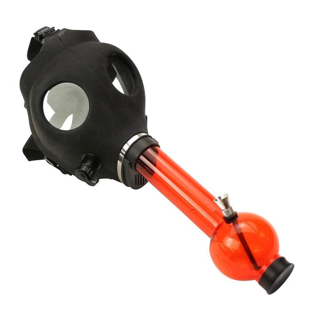 Acrylic Gas Mask Bong – Planet Nugg