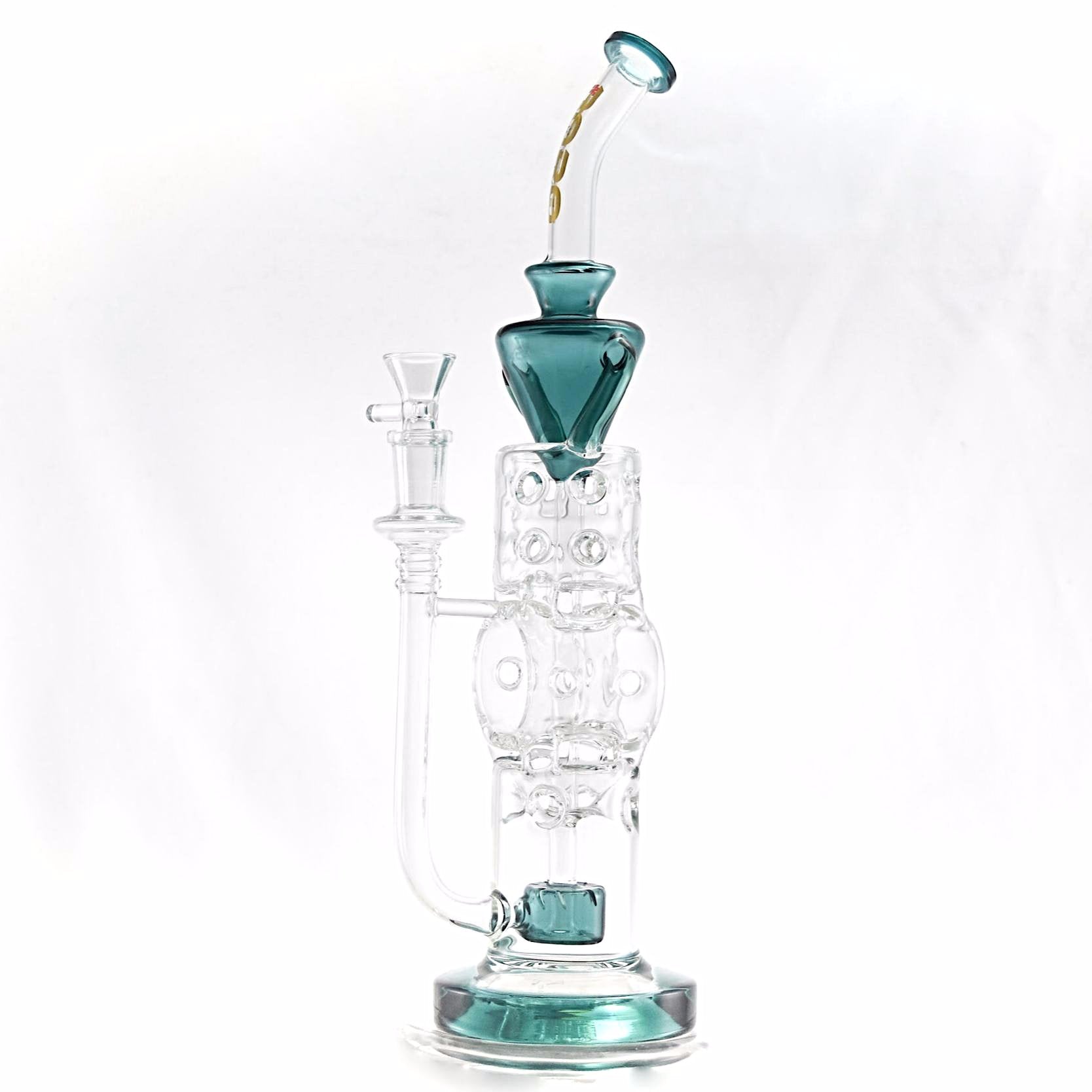 BoroTech 13" Swiss Cheeze Tunnel Recycler 🌿🍯 – Planet Nugg